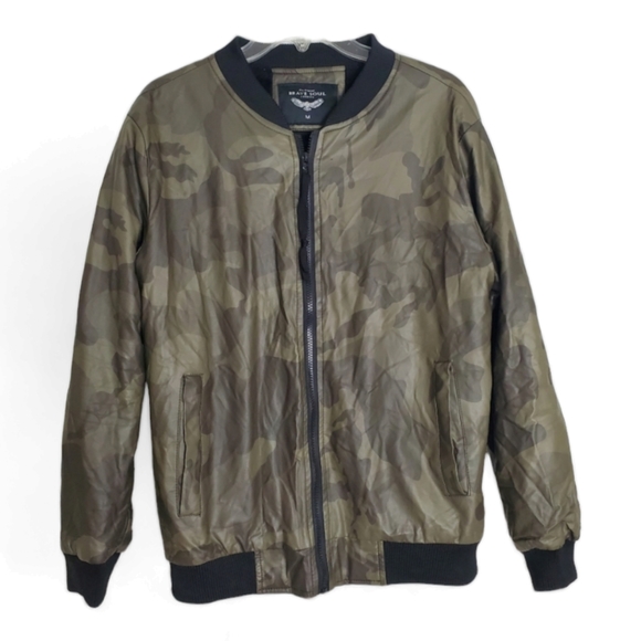 Brave Soul | Jackets & Coats | Brave Soul Unisex Camo Bomber Jacket ...